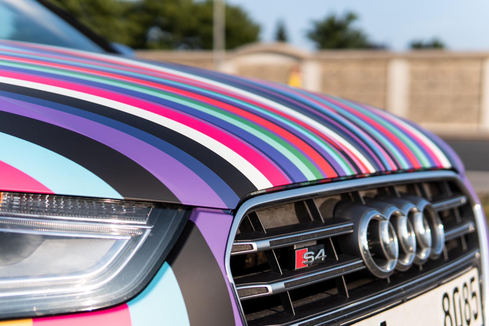 Audi S4 Avant, individuelles Design - Wrap Like Royalty