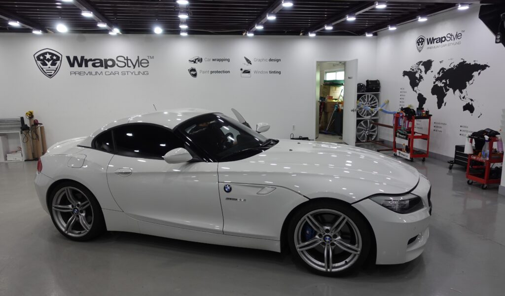 IM Z4 - Brunsh painted BMW M performance. - Wrap Like Royalty