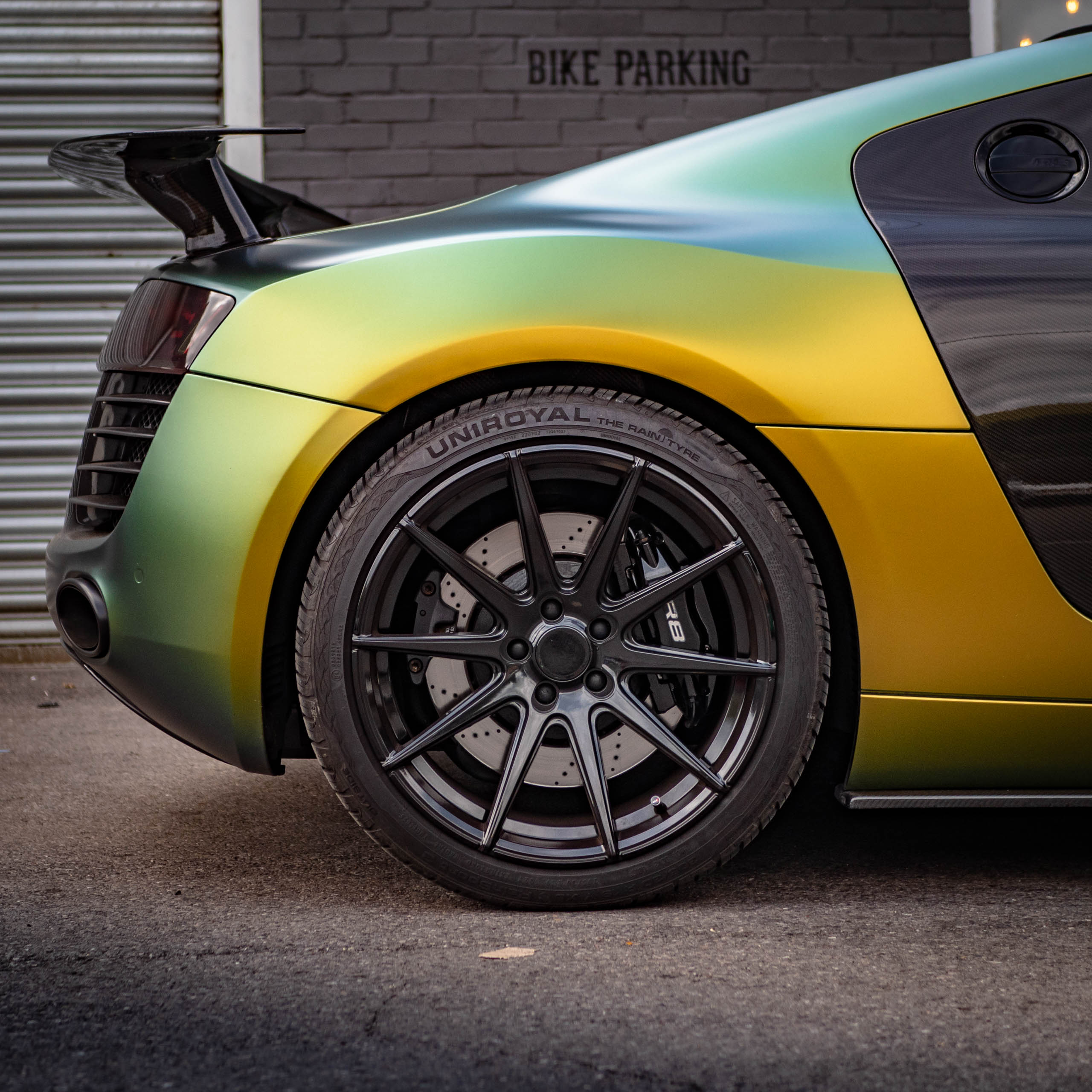AUDI R8 #JUSTBLENDINGIN - Wrap Like Royalty