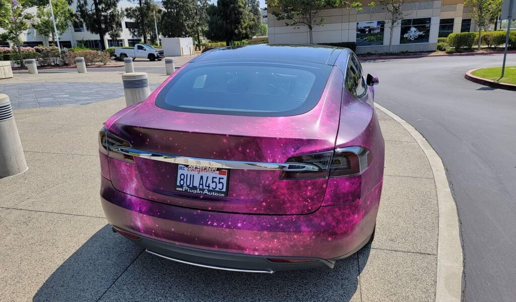 Tesla Satin Nebula - Wrap Like Royalty