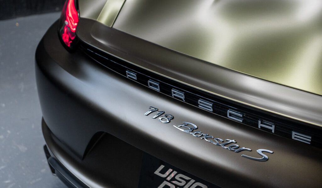 Hope Green Porsche Boxster 718 - Wrap Like Royalty