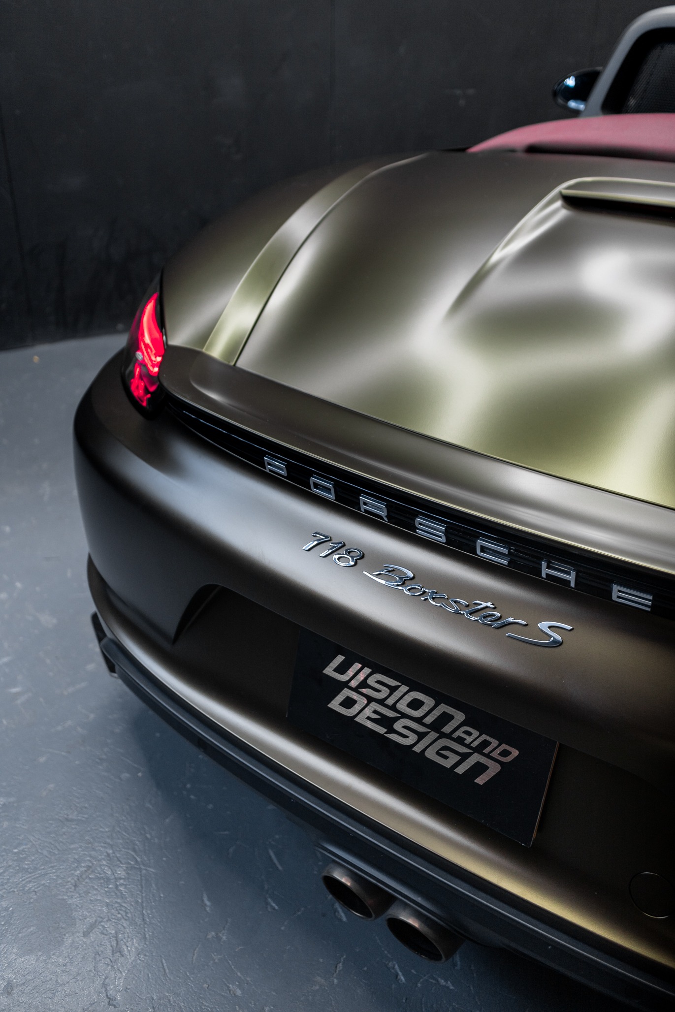 Hope Green Porsche Boxster 718 - Wrap Like Royalty