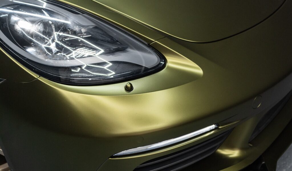 Hope Green Porsche Boxster 718 - Wrap Like Royalty