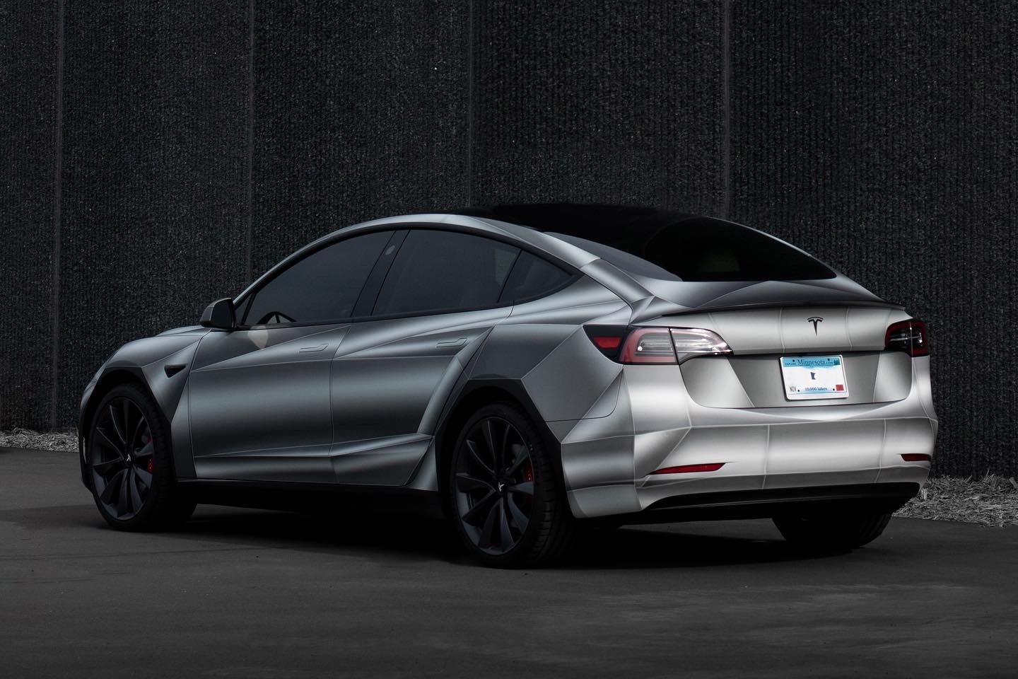 Cyber 3 Tesla - Wrap Like Royalty