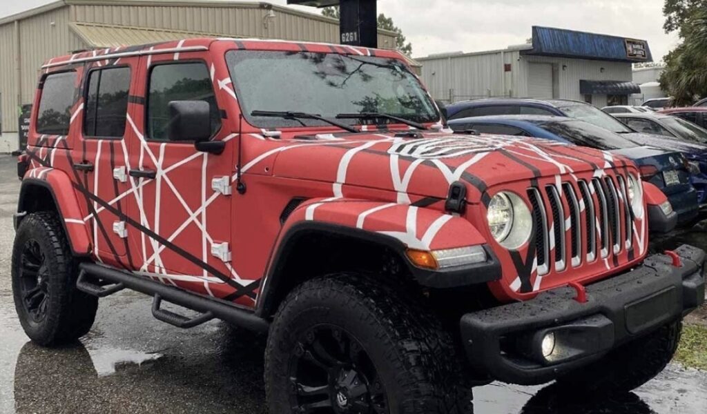Van Halen Jeep - Wrap Like Royalty