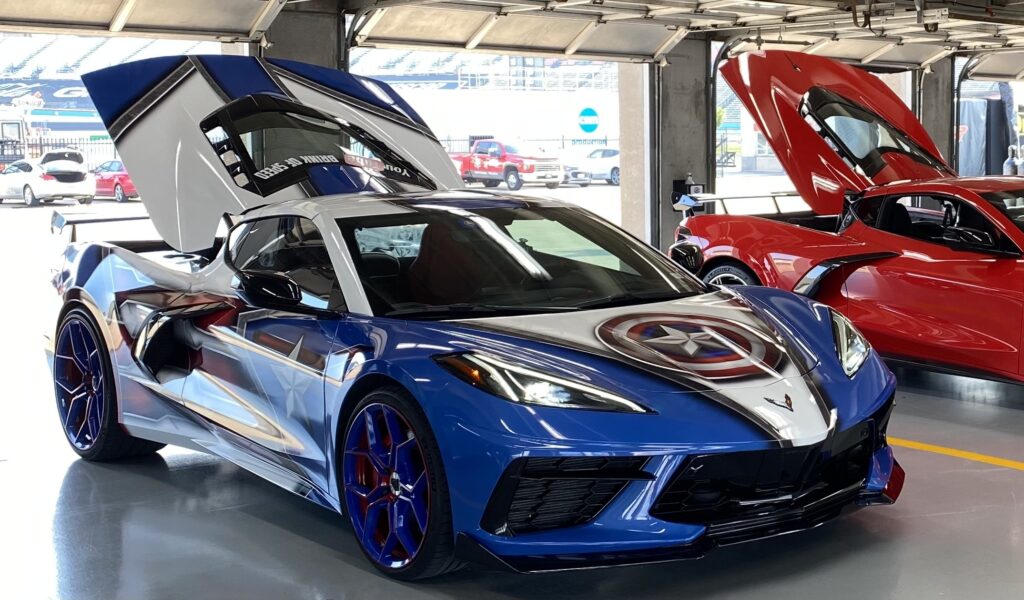 2021 Corvette C8 Captain America - Wrap Like Royalty