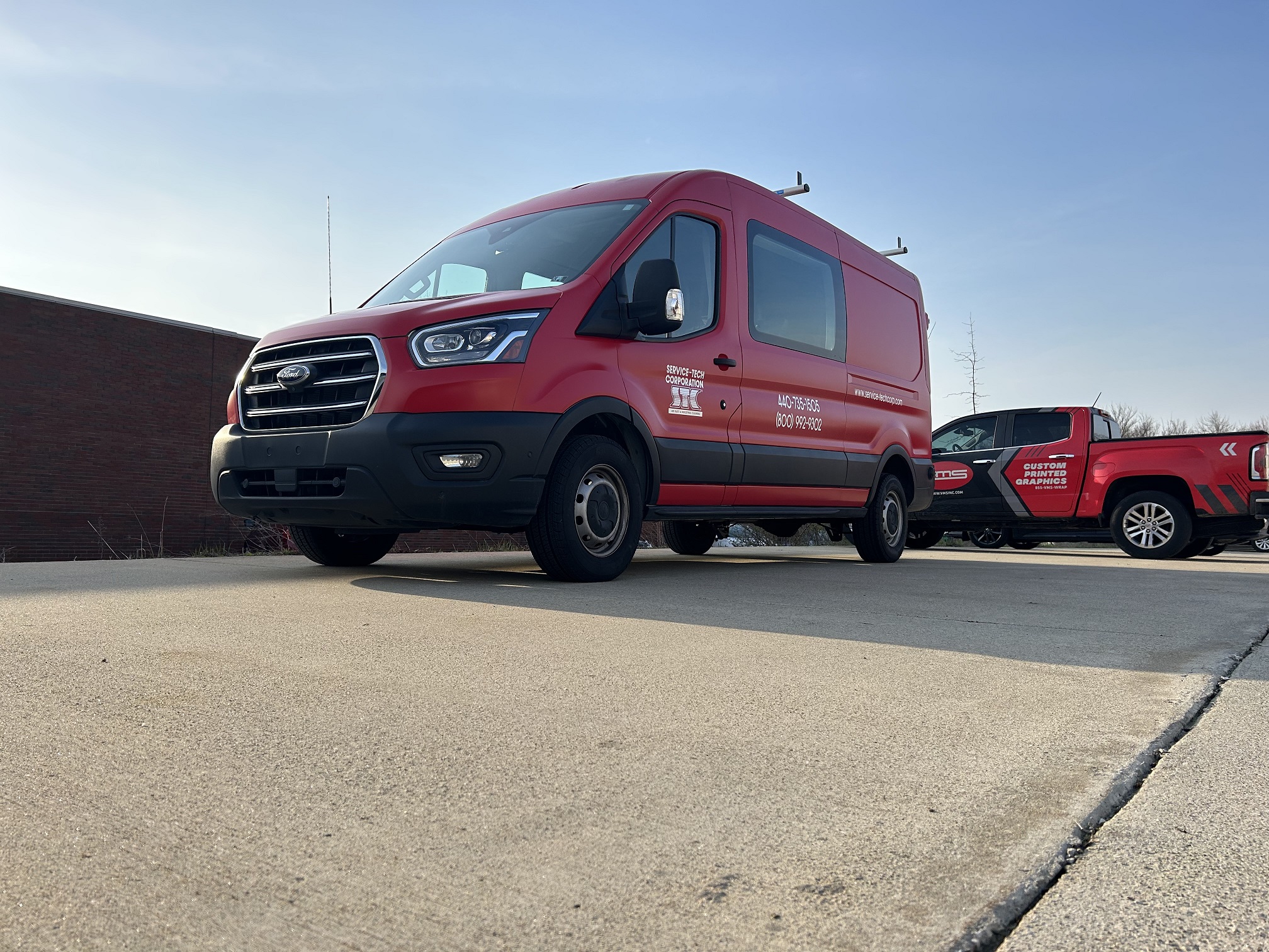 Service-Tech Corporation Transit Complete Color Transformation - Wrap ...