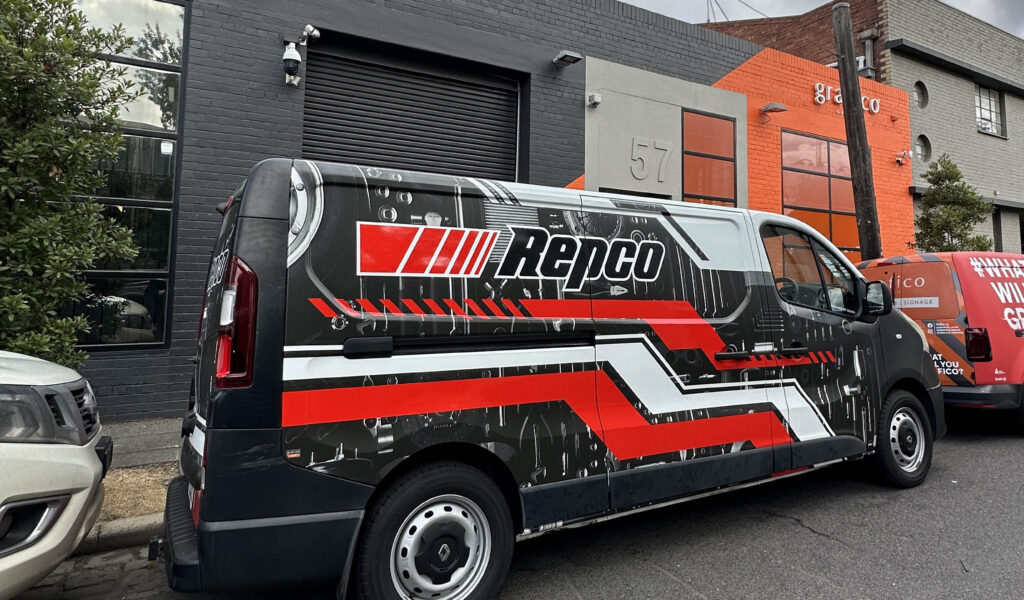 Repco - PVC Free Van Wrap - Wrap Like Royalty