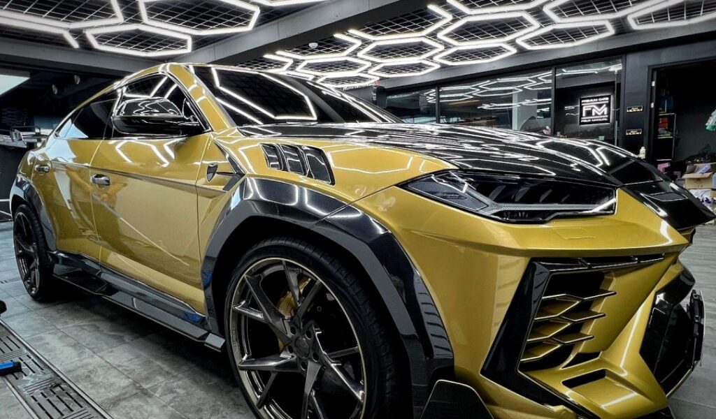 Gold Mansory Lamborghini Urus - Wrap Like Royalty
