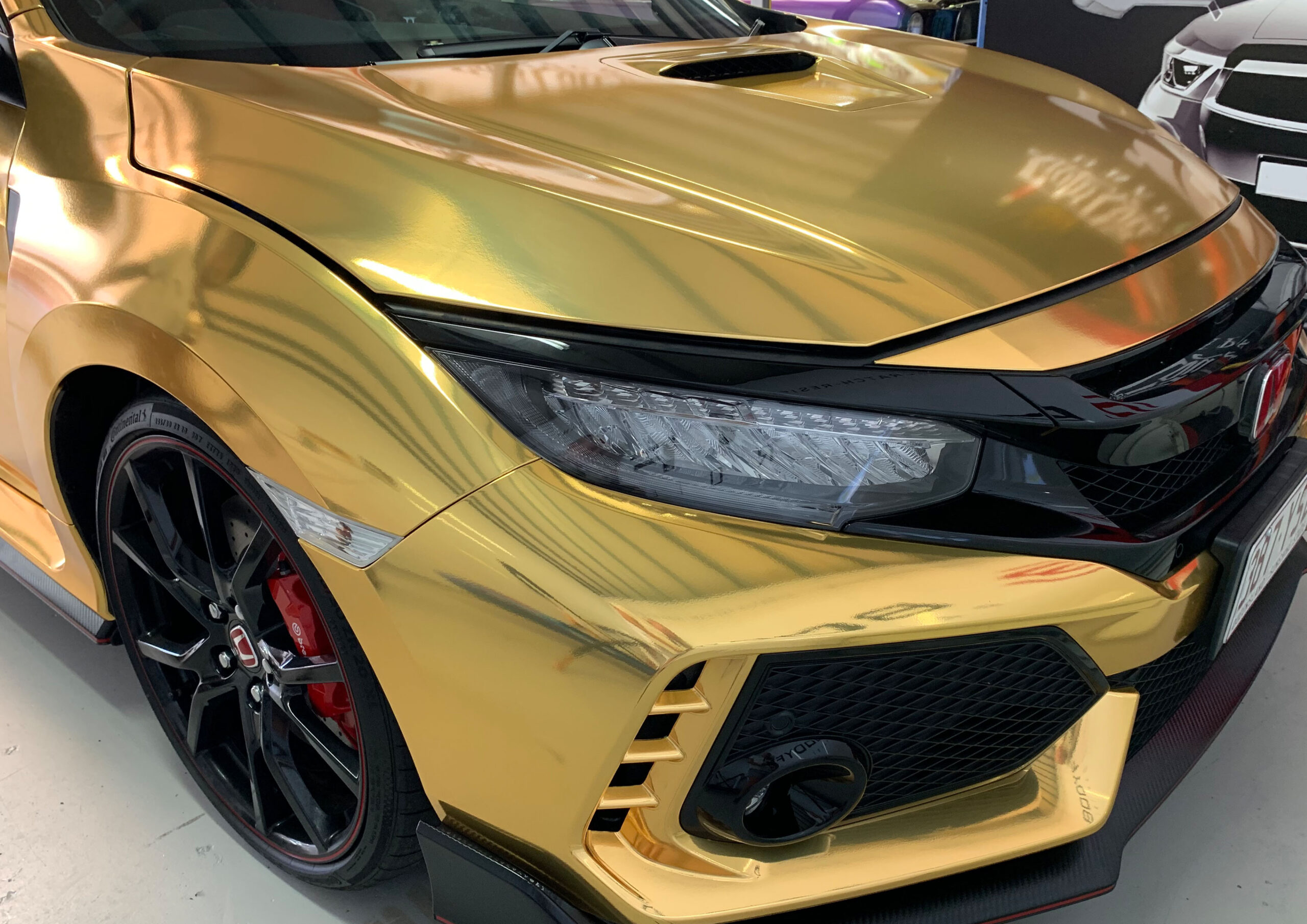 Gold Honda - Wrap Like Royalty