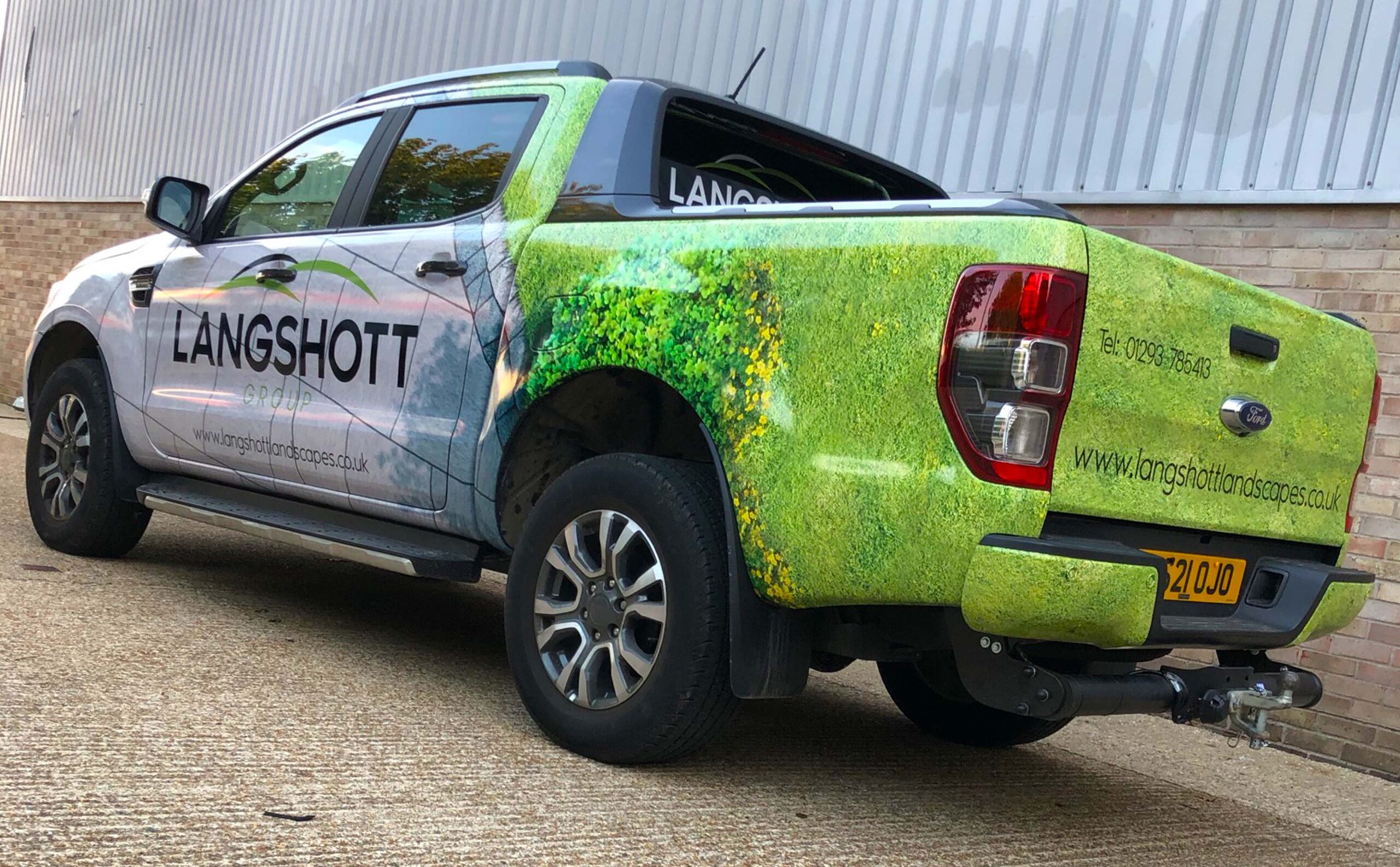 Landscaping Ford Ranger - Wrap Like Royalty